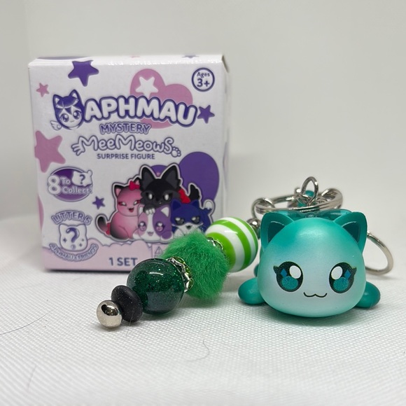 Hand Crafted | Office | Mystery Meemeows Aphmau Surprise Figure Green ...